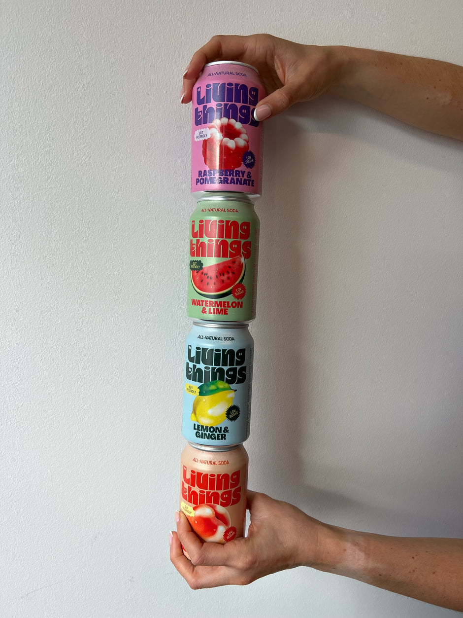 Living Things Prebiotic Soda Mixed Case